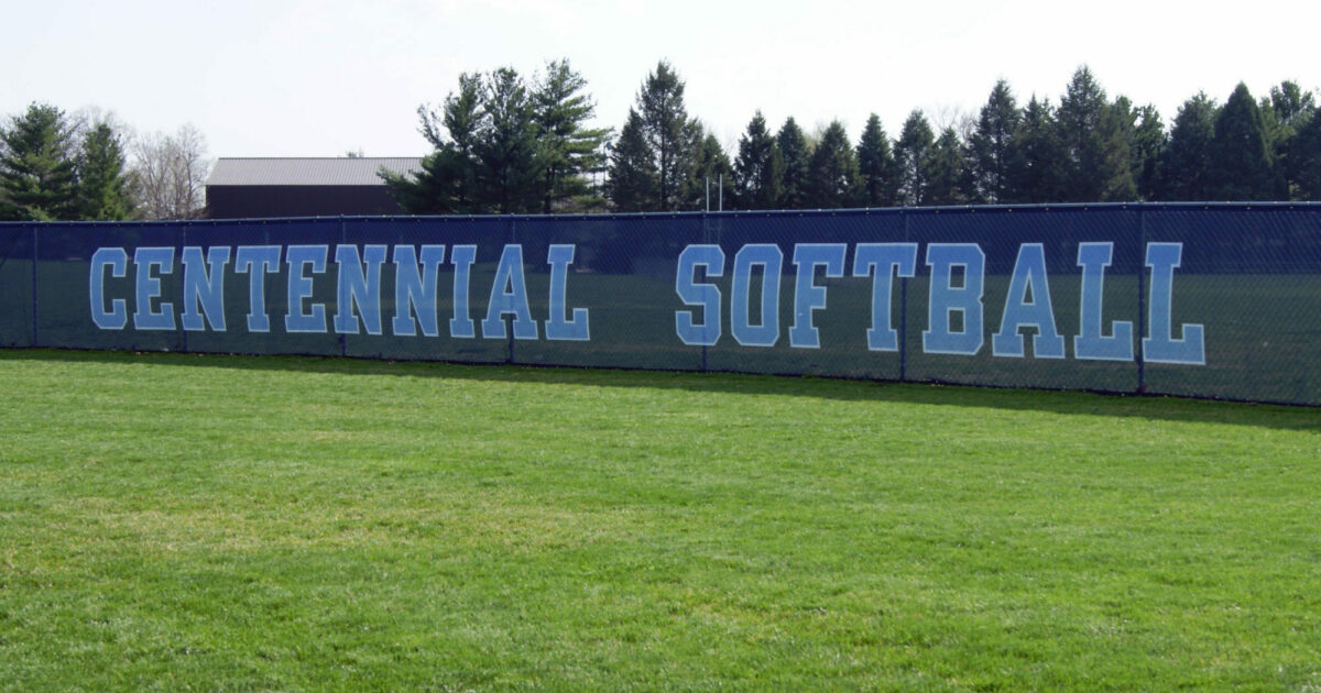 Softball Windscreens | Softball Outfield Fence… | CoverSports