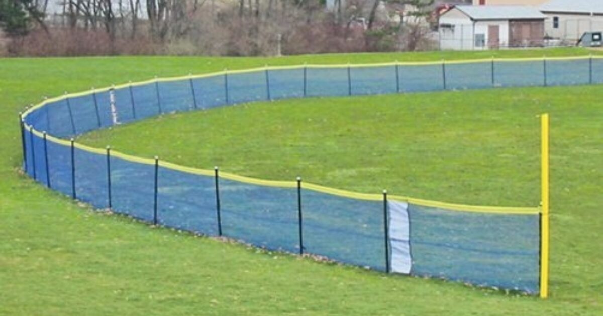 In-Ground Portable Baseball Fencing | Grand Slam… | CoverSports
