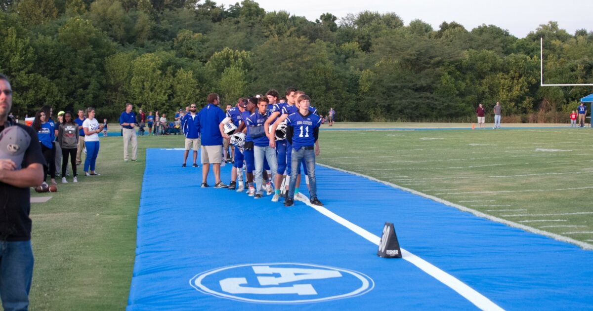 Custom Football Sideline Tarps | Sideline Turf Protector | CoverSports