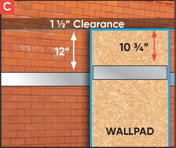 Woodback Padding: Installing with Z-Clips | CoverSports