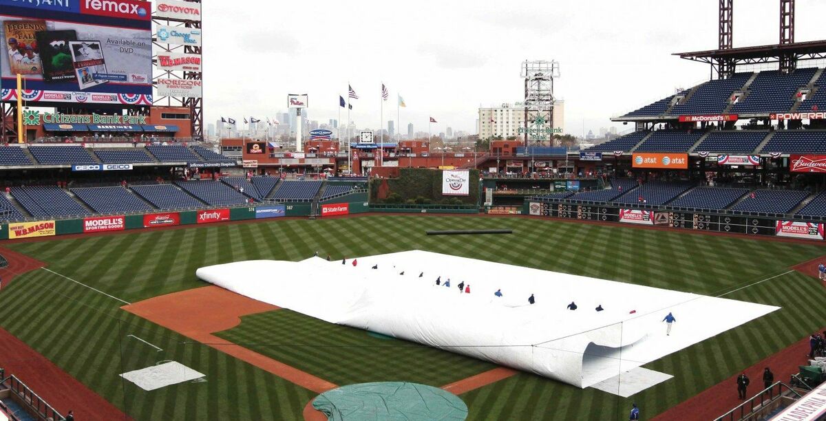 Handling Full Infield Tarps | CoverSports