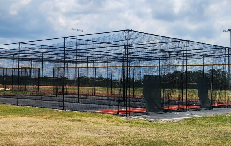 Outdoor Batting Cage System | Hitting Cages for Parks &… | CoverSports