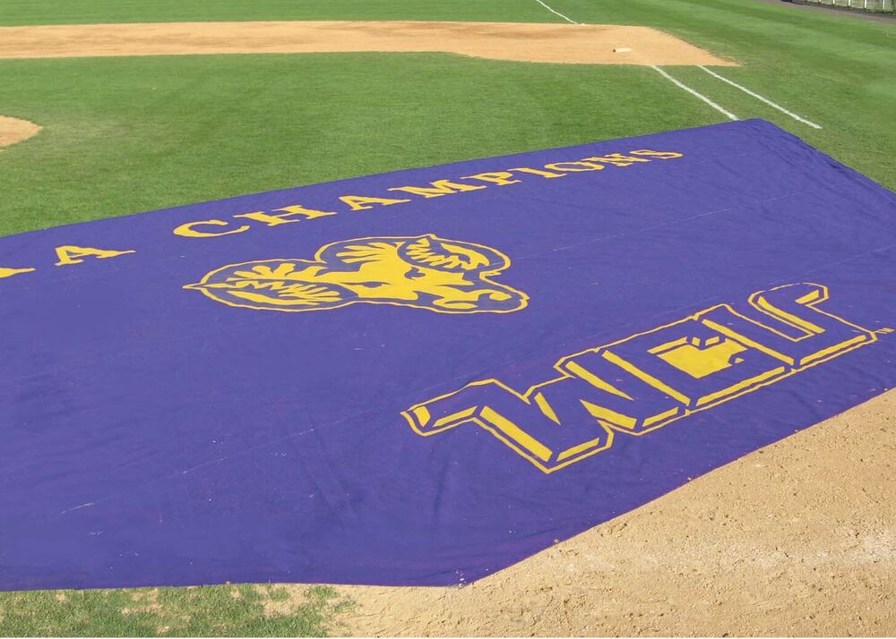 Infield Turf Protector | Mesh Batting Practice Turf Mats | CoverSports