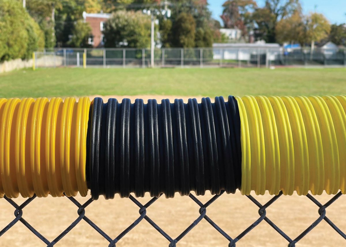 Chain Link Fence Topper | Poly Cap | CoverSports