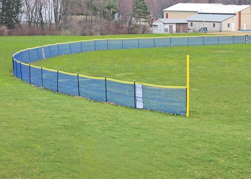 In-Ground Temporary Baseball Fence | CoverSports