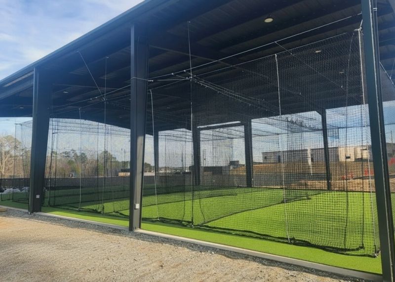 Outdoor Batting Cage System | Hitting Cages for Parks &… | CoverSports